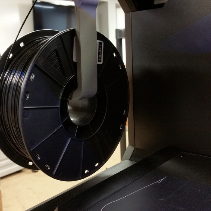3D Printable MakerBot Replicator 5th Gen & Replicator+ Spool Holder ...