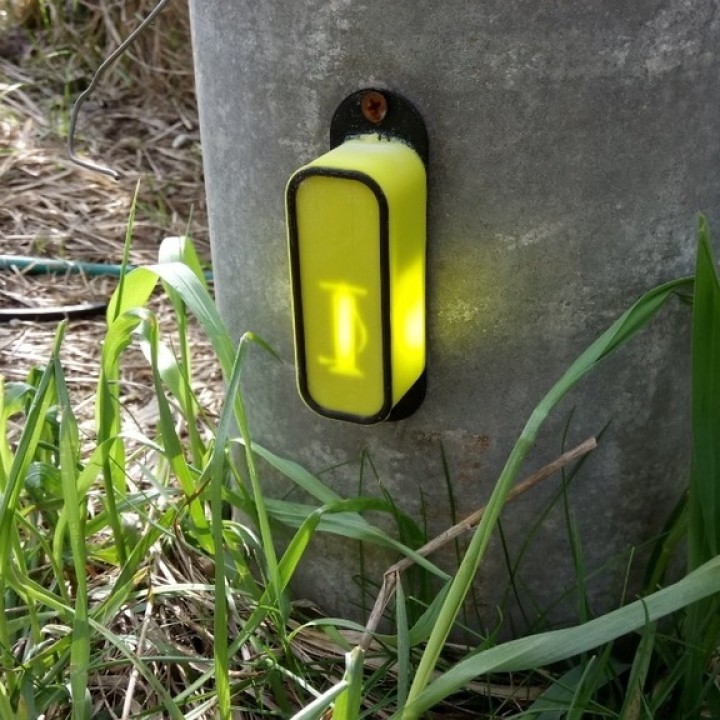 3D Printable Led indicator ip44 waterproof by Gene