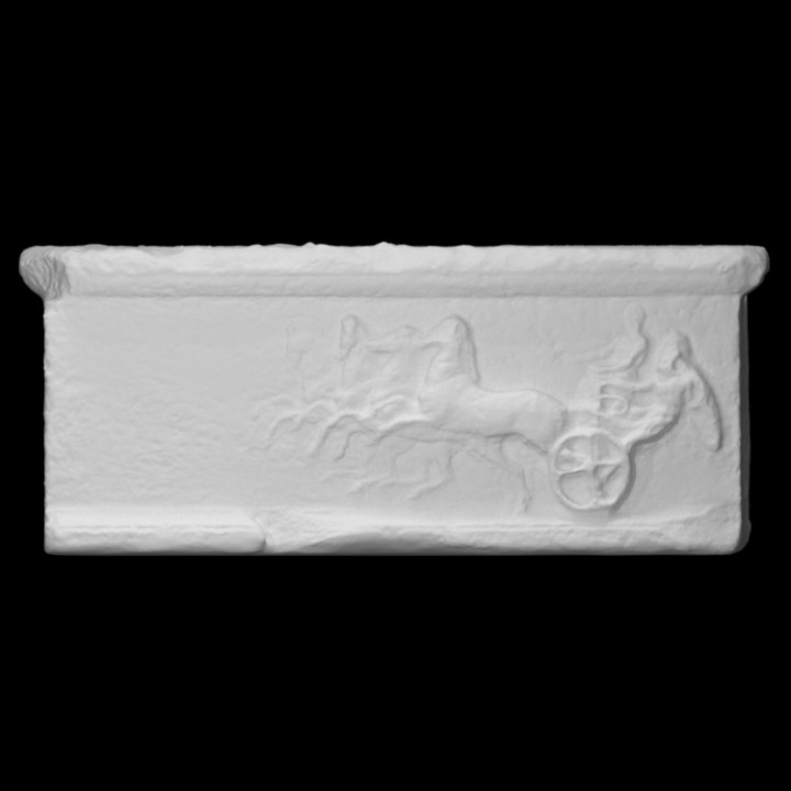 3D Printable Monument base for the victory of Krates by Scan The World