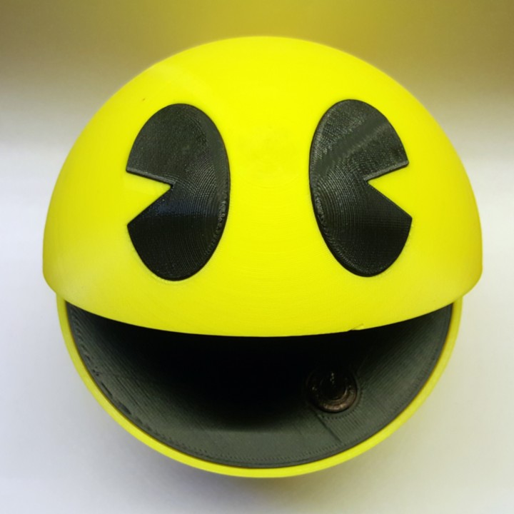 3D Printable Pacman raspberry pi enclosure case by Darren Furniss