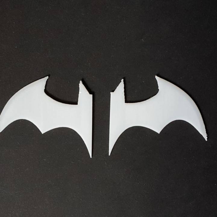 3D Printable Batarang Prototype by Ryan Reed