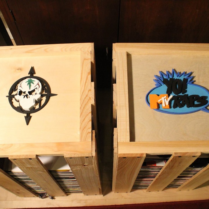 3D Printable Yo! MTV Raps Logo by Jason Brumbelow