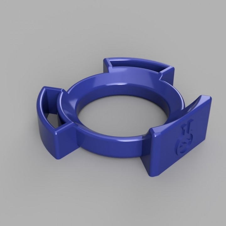 3D Printable Round-bottom flask stand by Florian Kleiner
