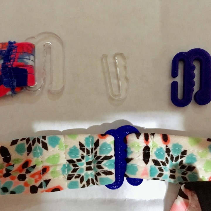 3D Printable Bathing suit clasp by Some Dude