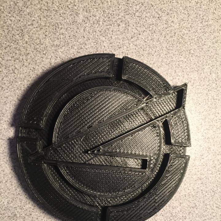 3D Printable Vindicators Logo from Rick and Morty by Enrique Esteban De ...