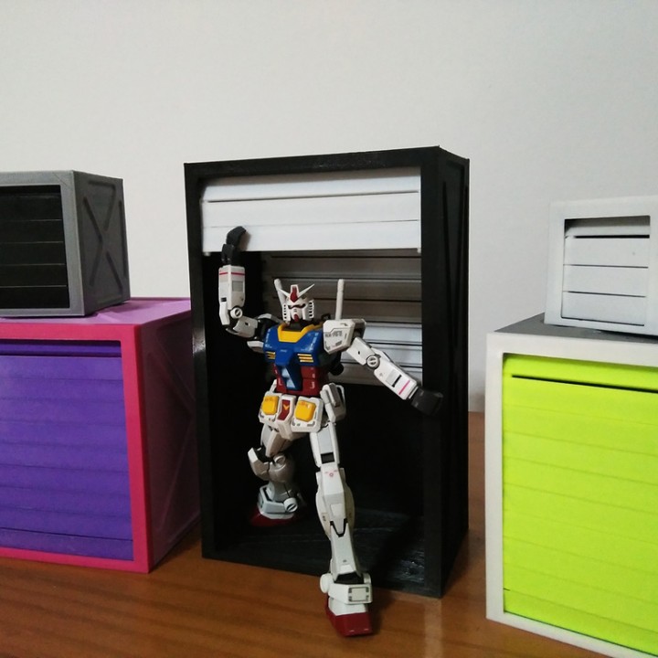 3D Printable Parametric Garage Boxes by Fernando Jerez