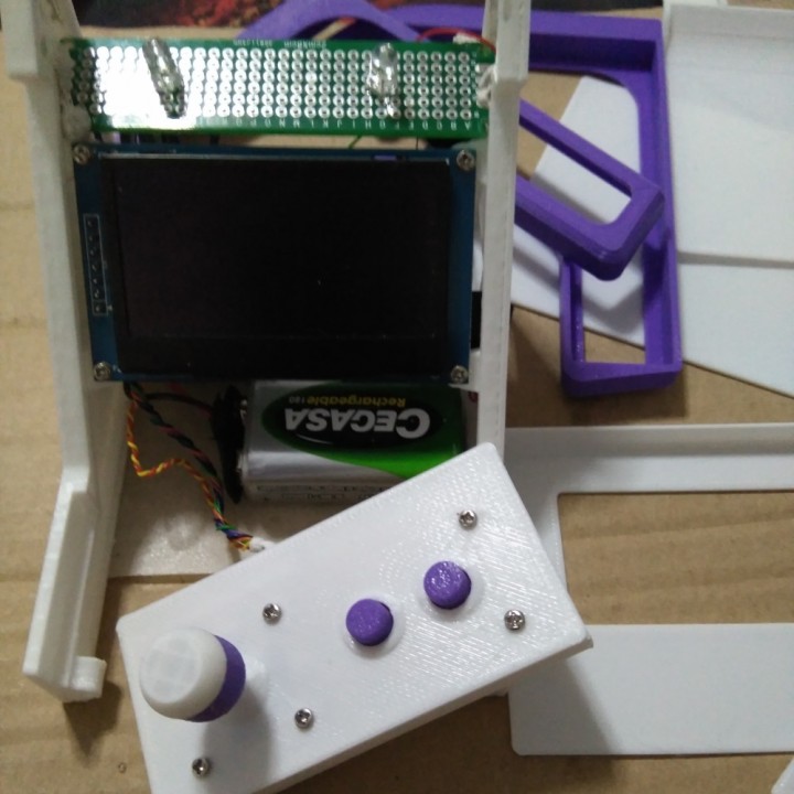 3D Printable Arduino Arcade Bartop by Fernando Jerez