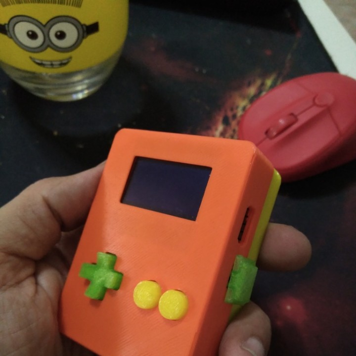3d Printable Arduino Handheld Game Console Case By Fernando Jerez