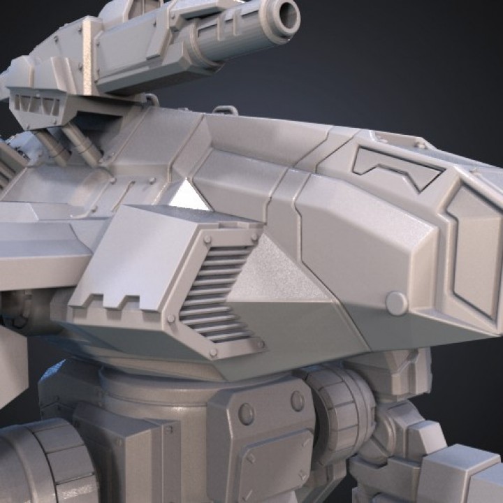 3D Printable Battletech Marauder FanArt 3D Model Assembly Kit by John