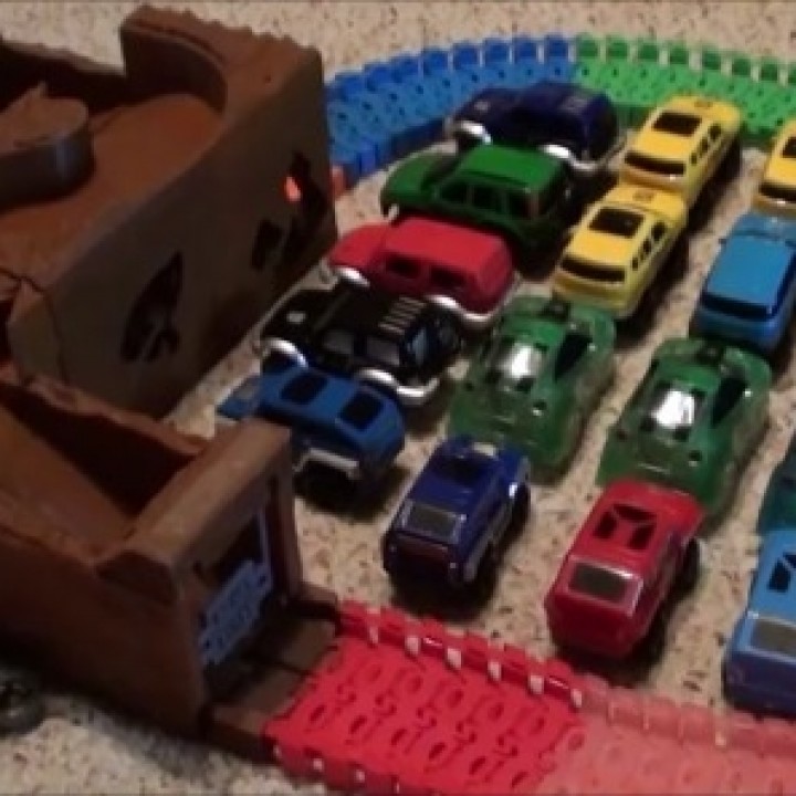 3D Printable Off-Road Overpass - Compatible with Magic Tracks ...