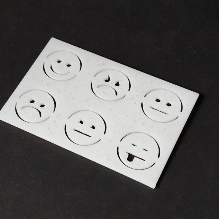 3D Printable Stencil by Matthew Kaye
