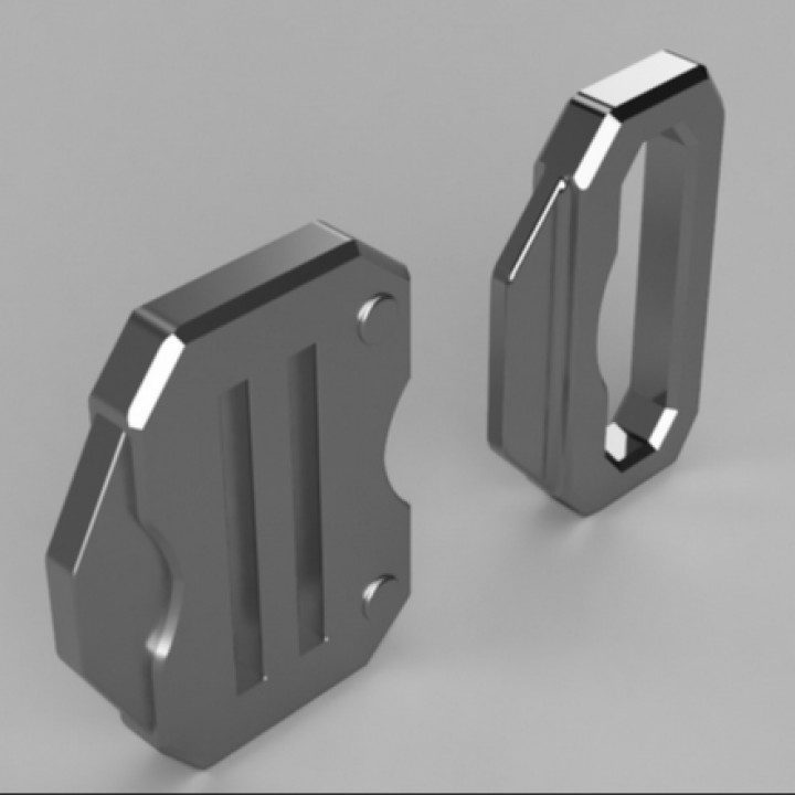 3D Printable Cosplay Belt Buckle by Mr Pink Smartie