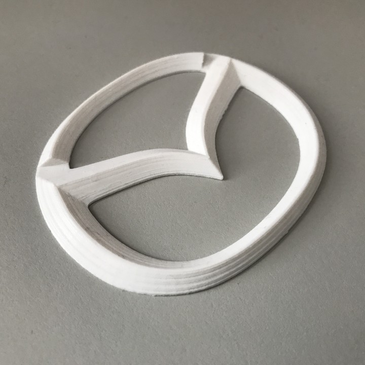3D Printable Mazda Logo by Dan Dipierro