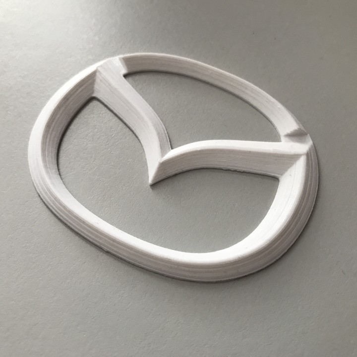 3D Printable Mazda Logo by Dan Dipierro