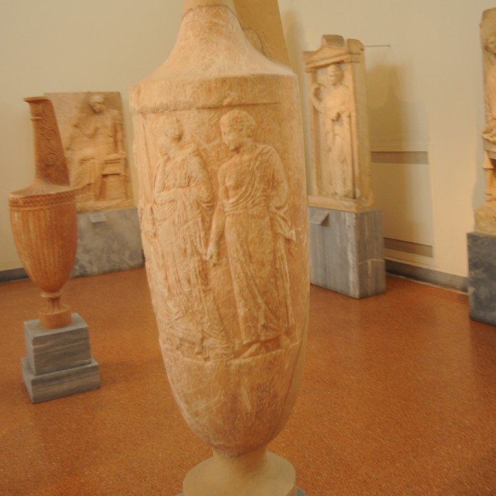 3D Printable Funerary lekythos by Scan The World