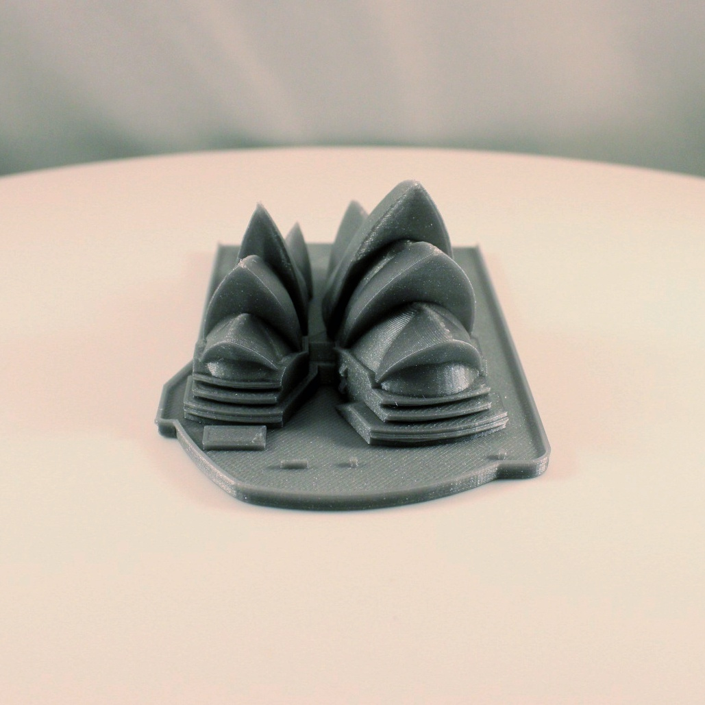 3D Printable Sydney Opera House - Australia by MiniWorld3D