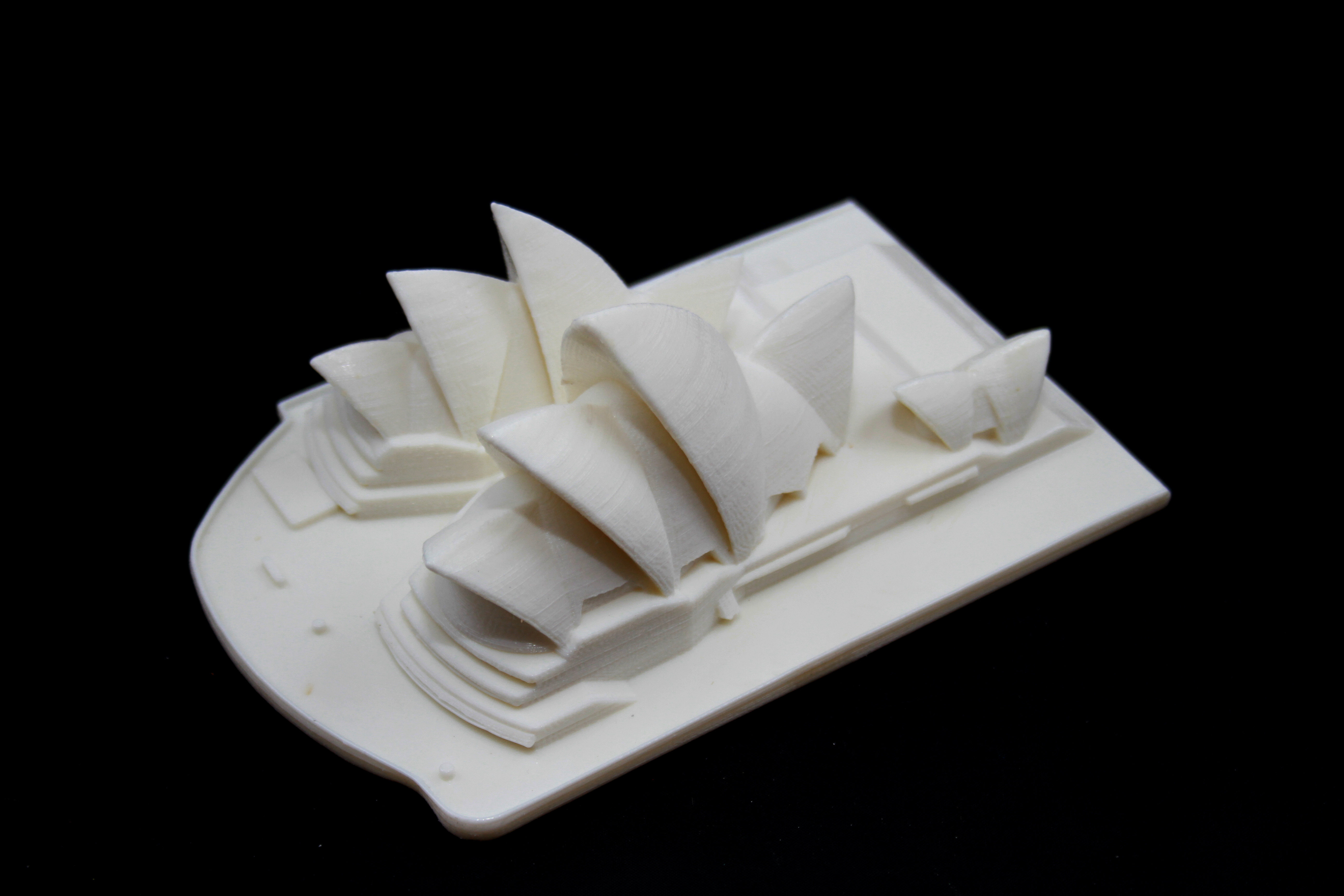 3D Printable Sydney Opera House - Australia by MiniWorld3D