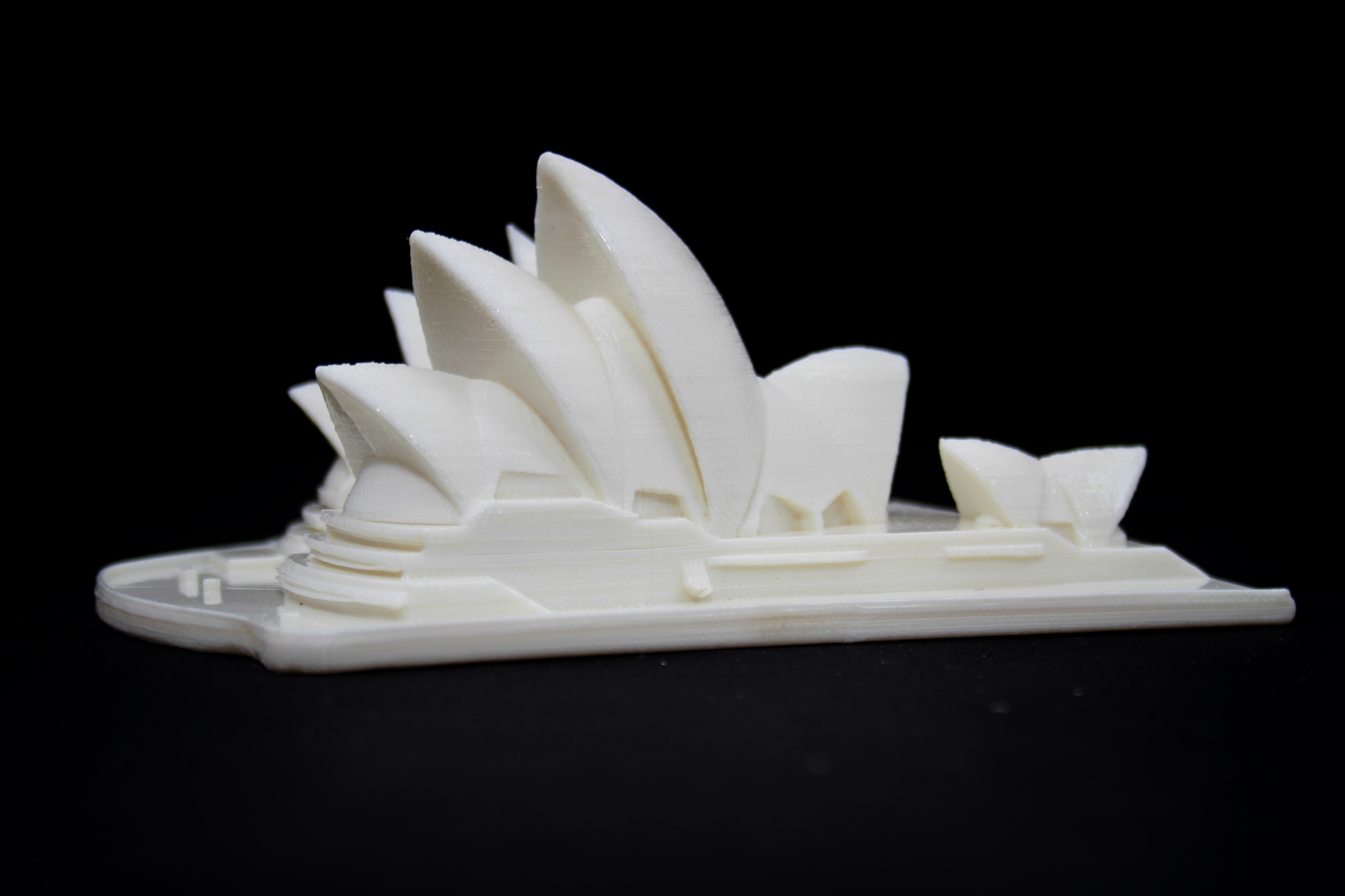 3D Printable Sydney Opera House - Australia by MiniWorld3D