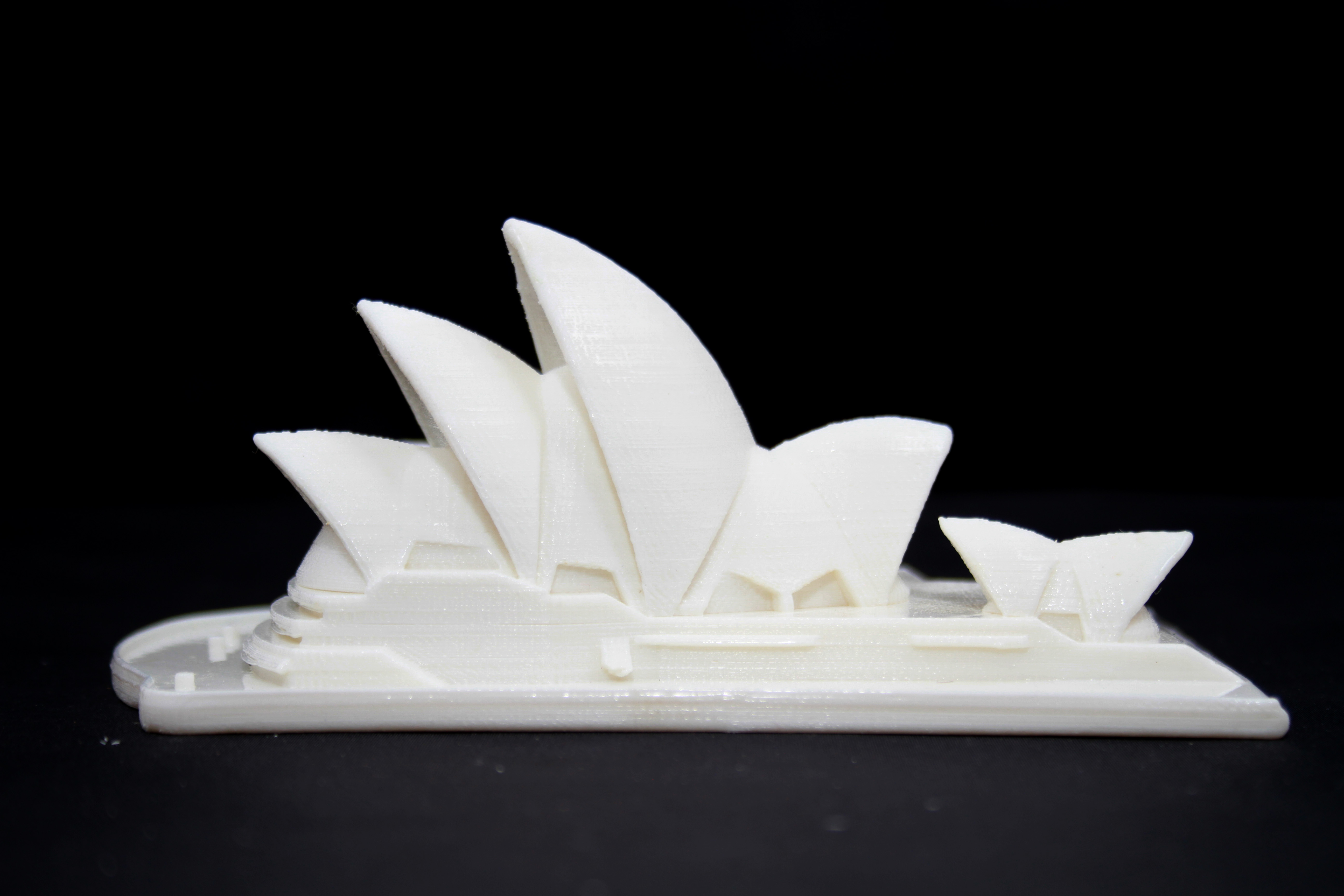 3D Printable Sydney Opera House - Australia by MiniWorld3D