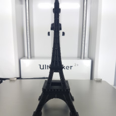 3D Printable Eiffel Tower - Paris by MiniWorld3D