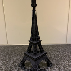 3D Printable Eiffel Tower - Paris by MiniWorld3D