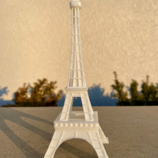 3D Printable Eiffel Tower - Paris by MiniWorld3D
