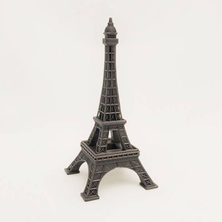 3D Printable Eiffel Tower - Paris by MiniWorld3D