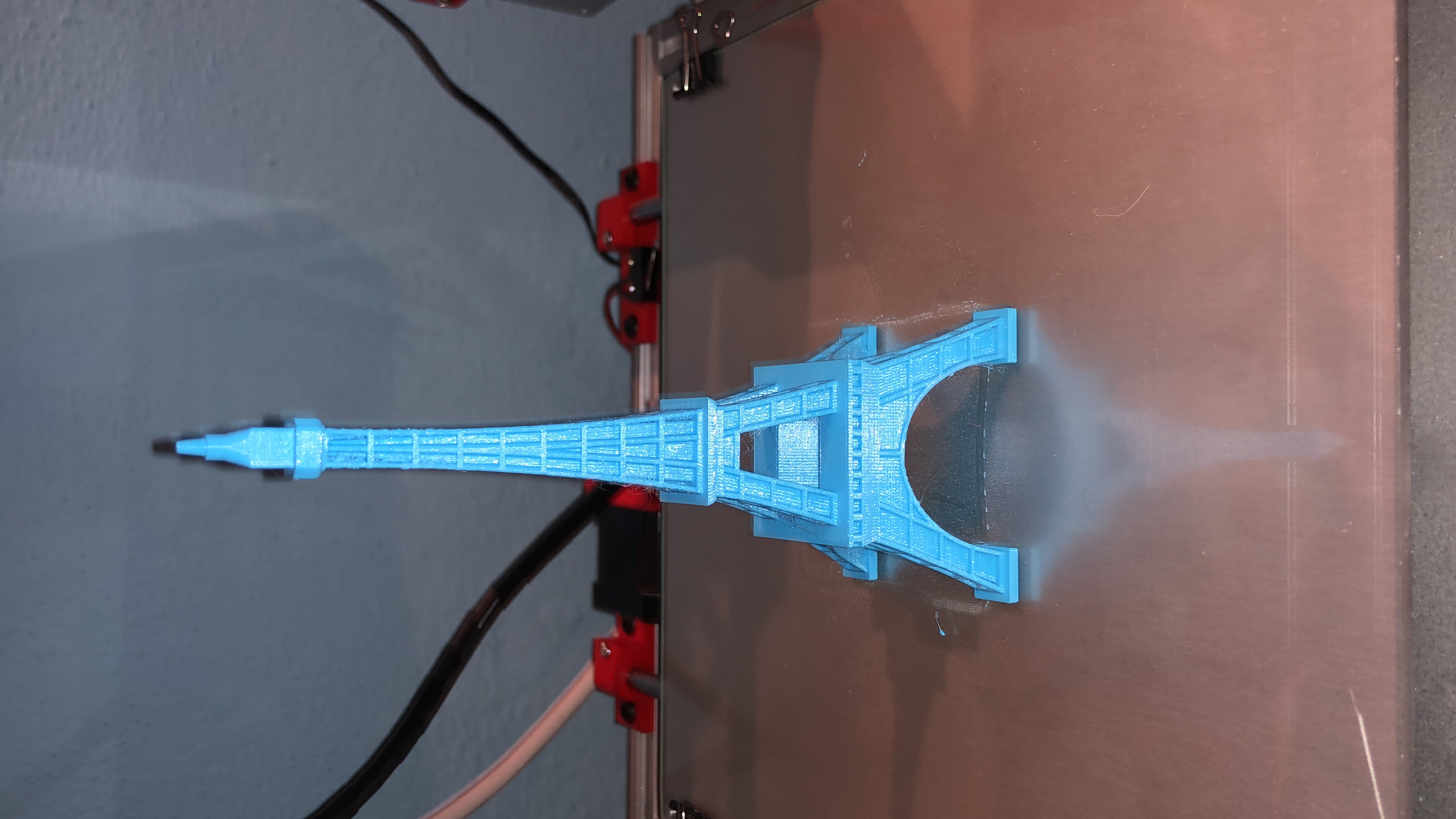 3D Printable Eiffel Tower - Paris by MiniWorld3D