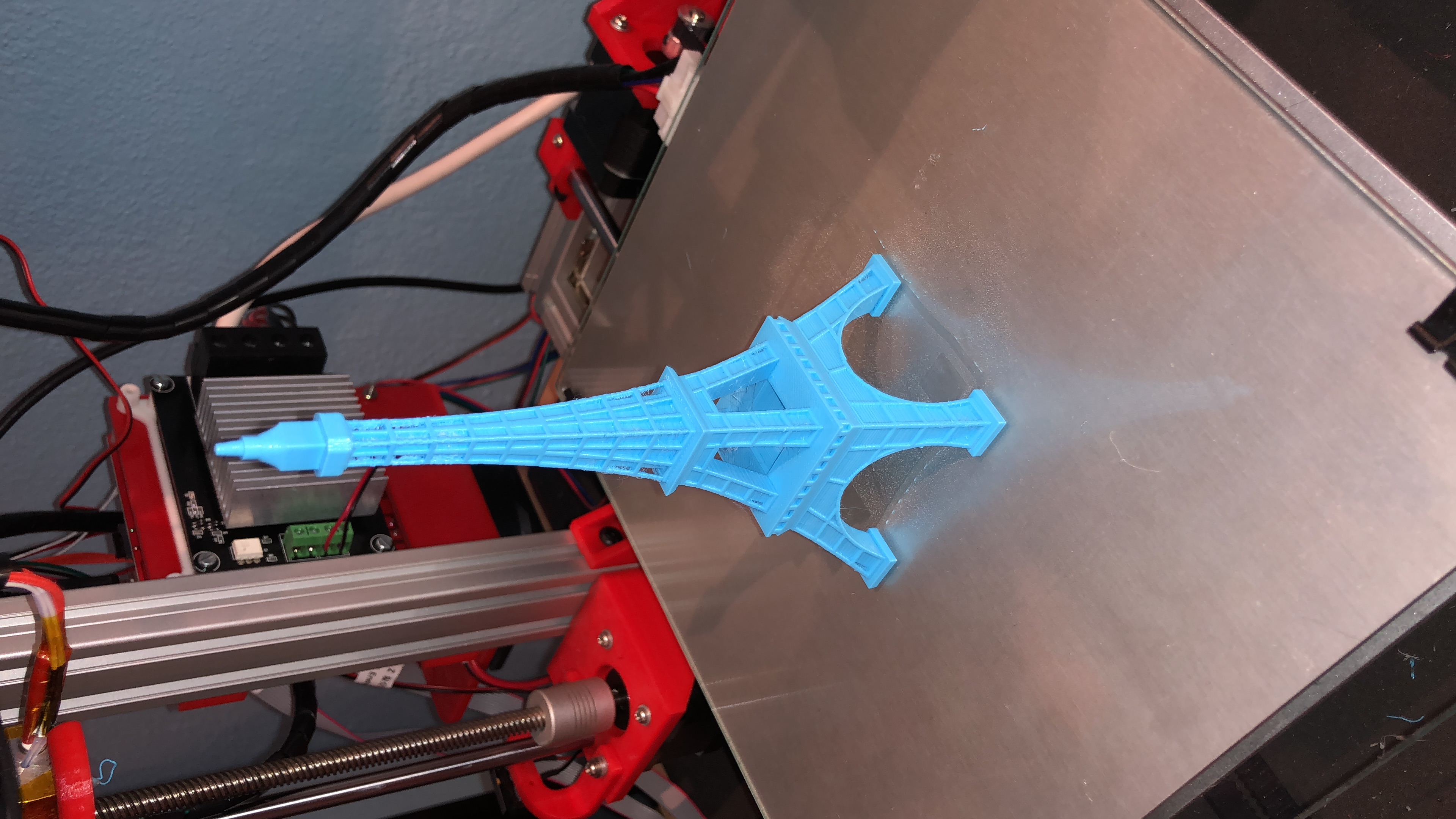 3D Printable Eiffel Tower - Paris by MiniWorld3D