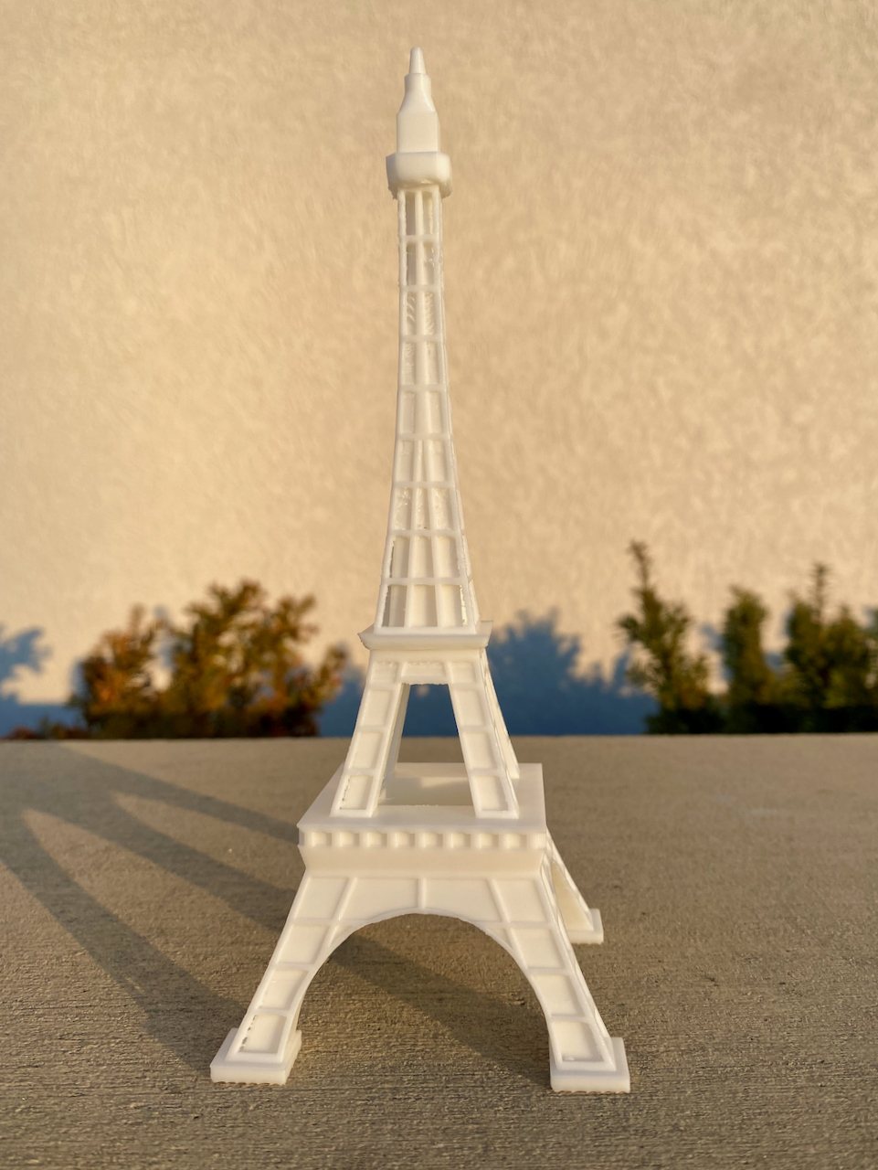 3D Printable Eiffel Tower - Paris by MiniWorld3D