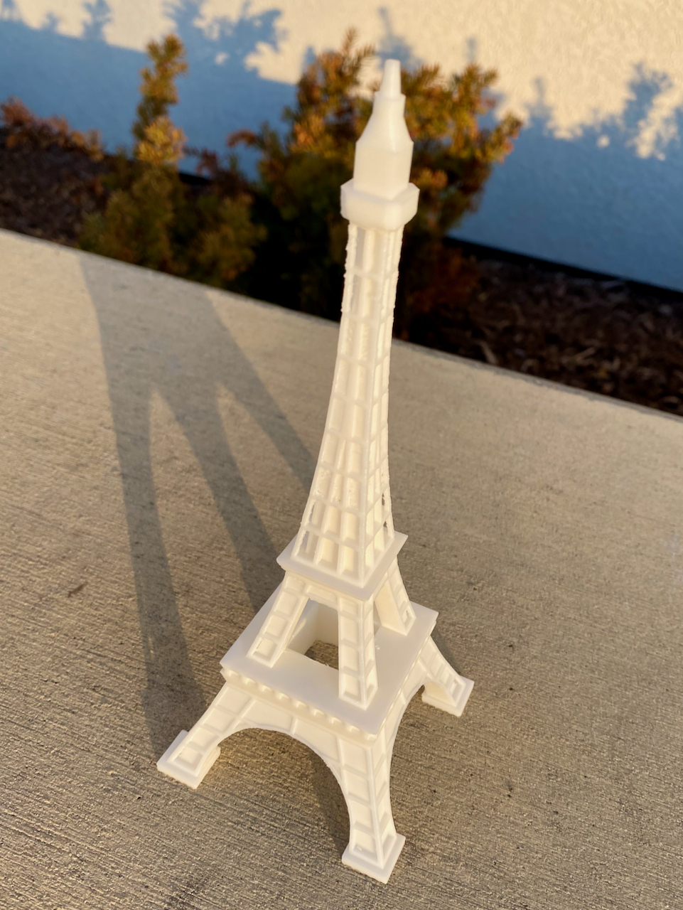 3D Printable Eiffel Tower - Paris by MiniWorld3D
