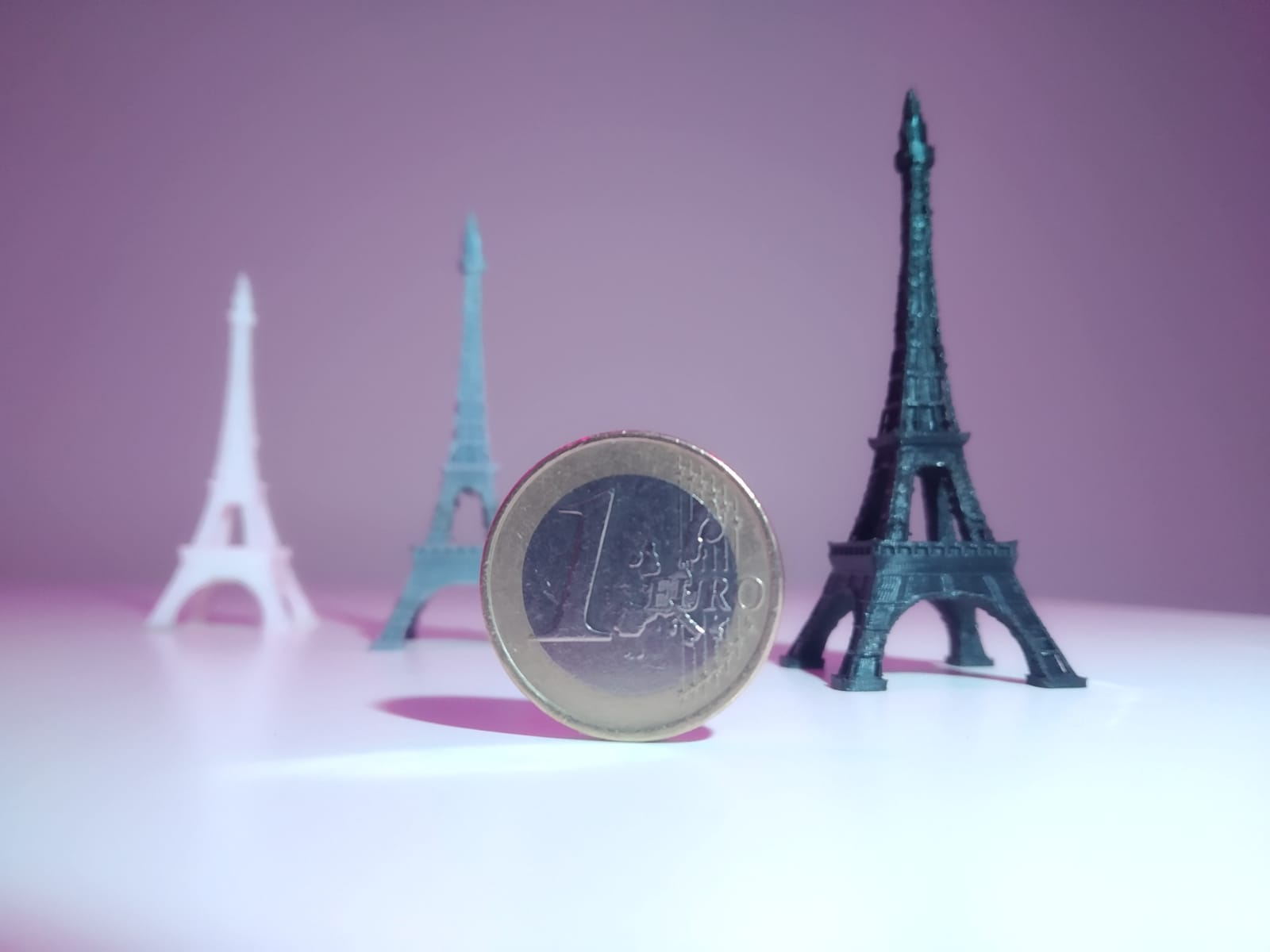 3D Printable Eiffel Tower - Paris by MiniWorld3D