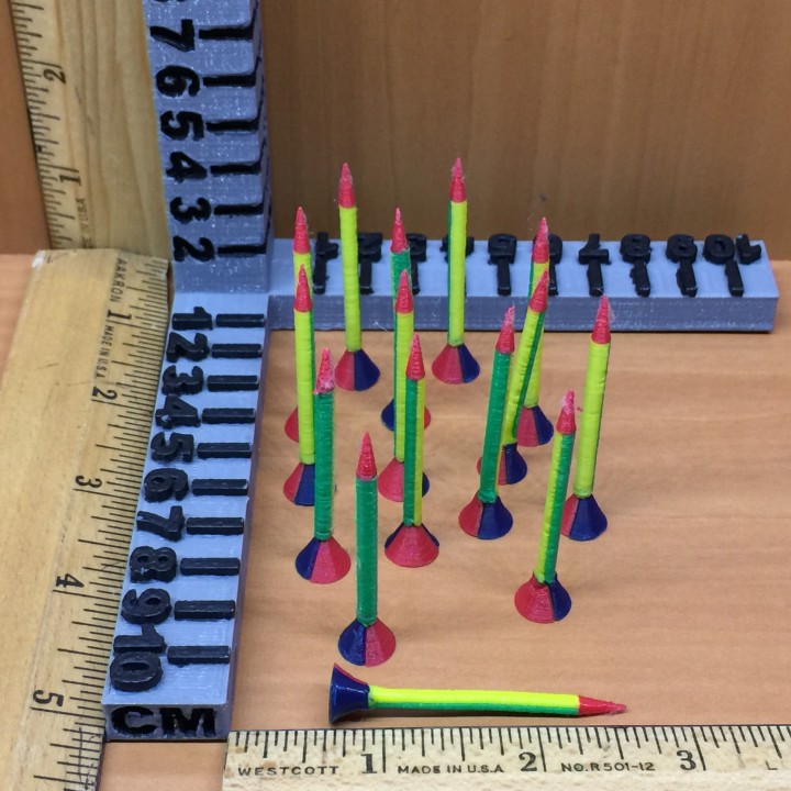 3D Printable Peg Game by Star Labs 3D, LLC
