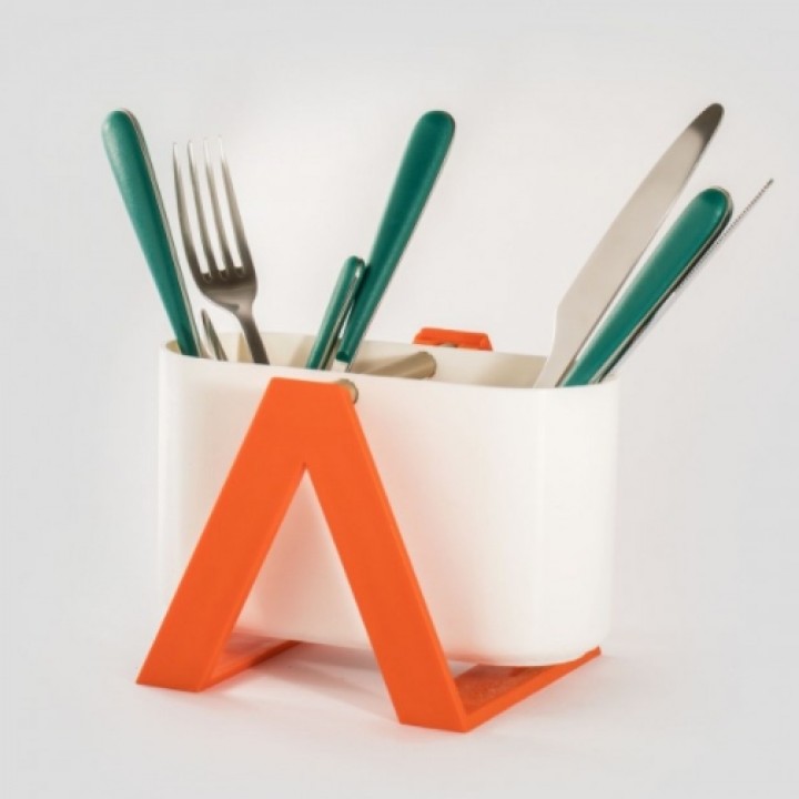 3D Printable Swing - Cutlery Drainer by EUMAKERS