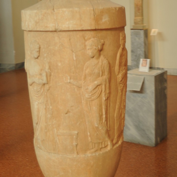 3D Printable Funerary lekythos by Scan The World