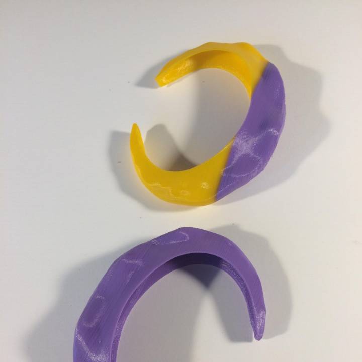 3D Printable Wave Braclet by Rigra de Alvear