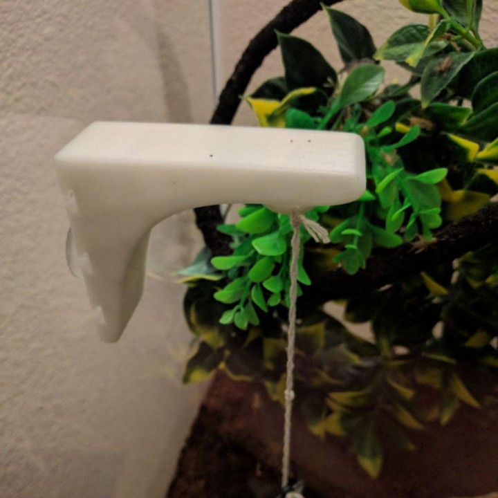 3D Printable lizard perch by Brent Ed