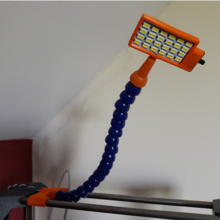 3D Printable LED Light by Thibault Depaye