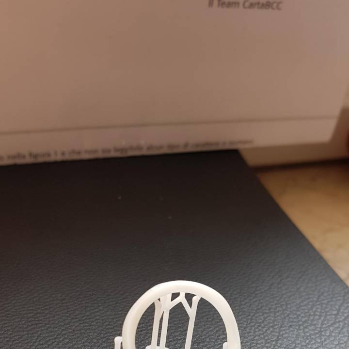 3D Printable Deformed Ring by Jack Stoller