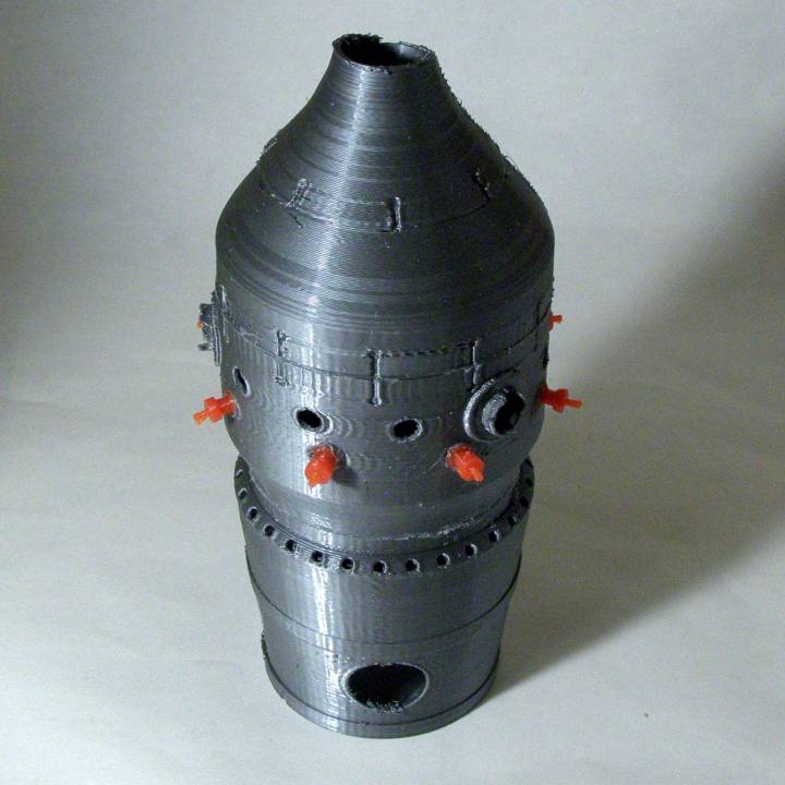3D Printable Star Wars IG-88 Head (Full Size) by Oiva Ranta