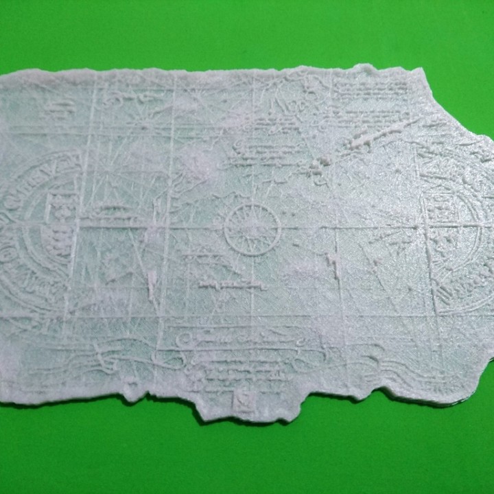 3D Printable GOONIES MAP by Raul