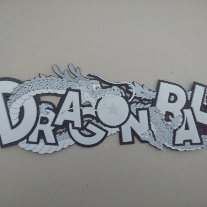 3D Printable Logo Dragon ball en 3D by Raul
