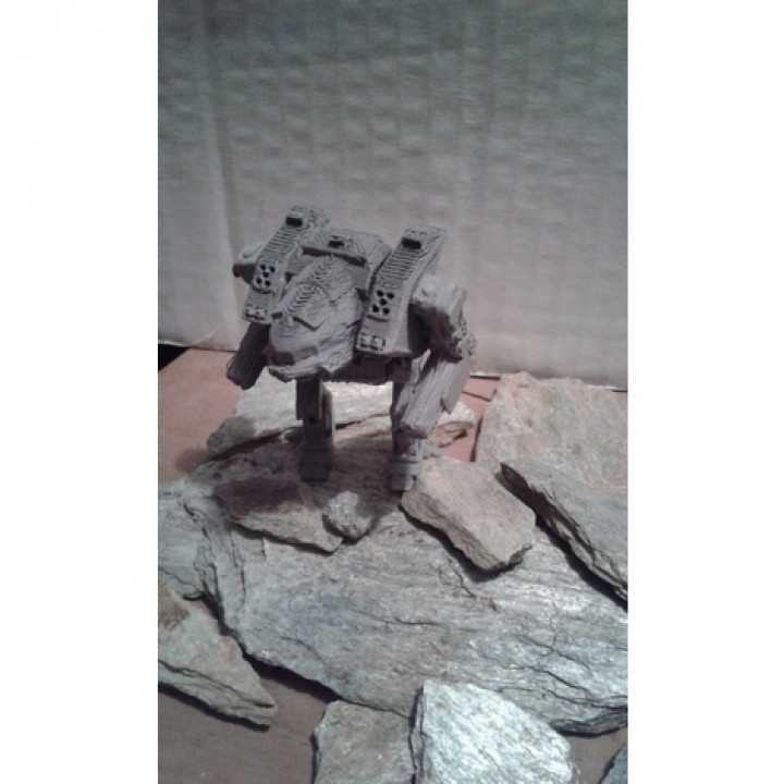 3D Printable Mech Line Backer by Michael Hersel