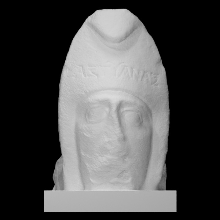 3D Printable Antefix by Scan The World
