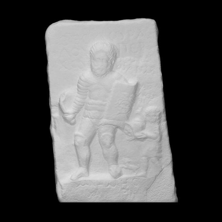 3D Printable The gladiator Lupercus by Scan The World