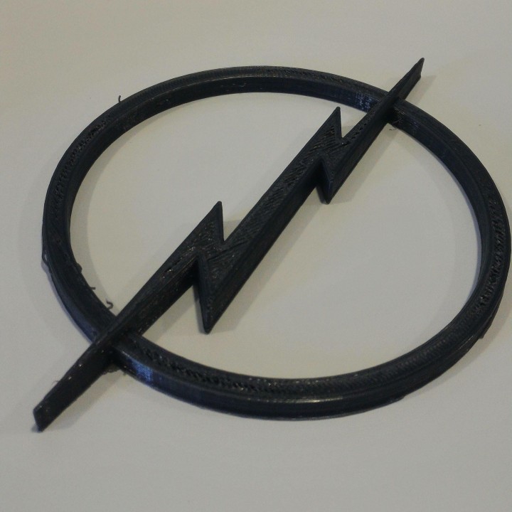 3D Printable Flash Logo by Roger Sexton
