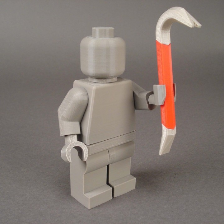 3D Printable Crowbar by Michael Curry