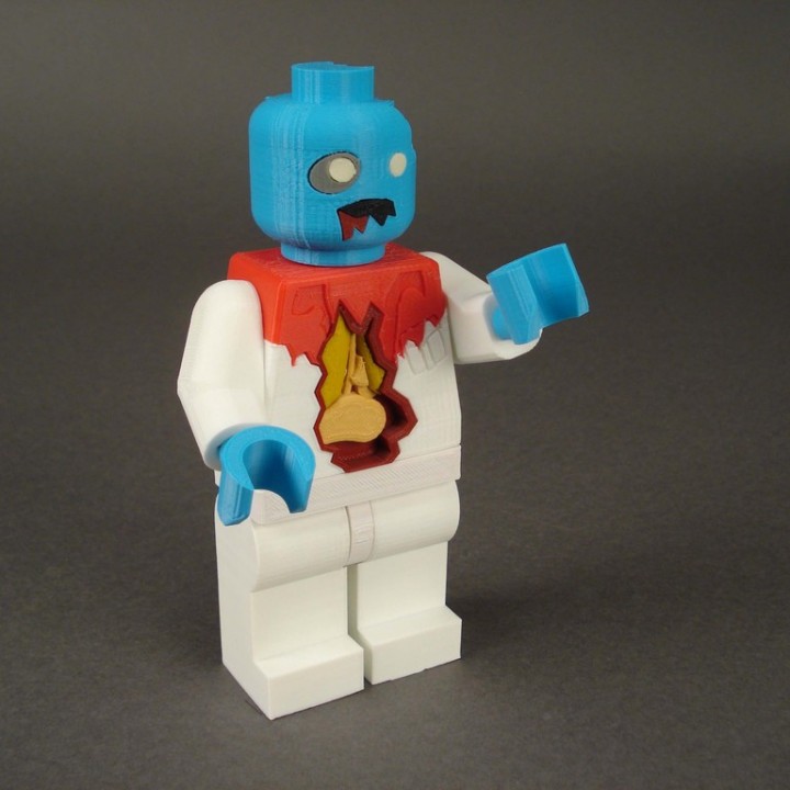 3D Printable Zombie by Michael Curry