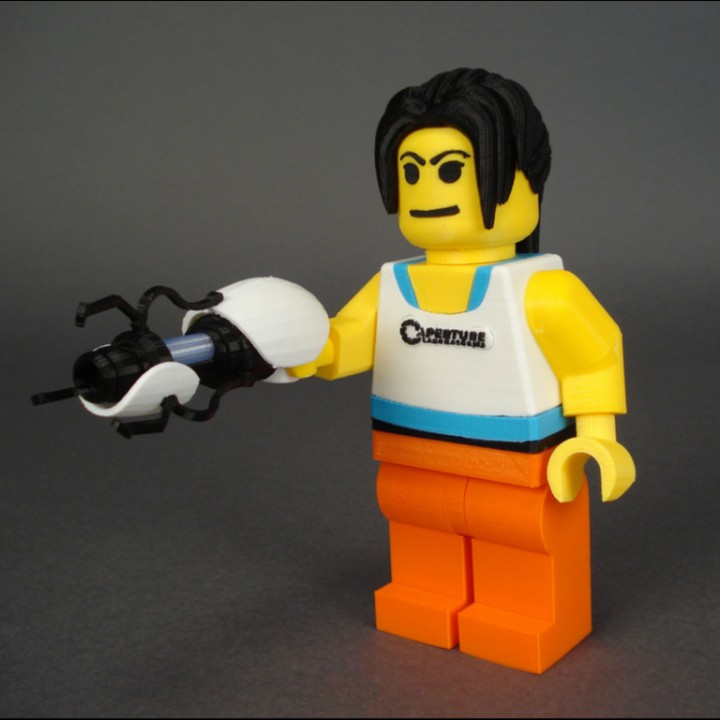 3D Printable Chell by Michael Curry