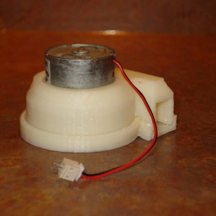 3D Printable CD-Rom Motor Pump by Michael Curry
